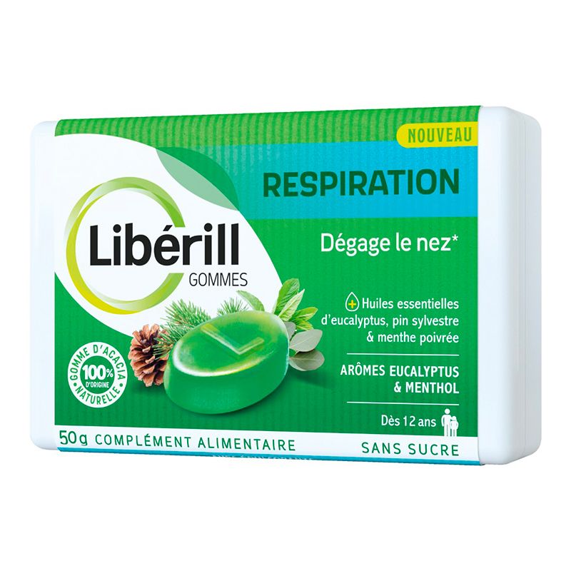 Pierre Fabre Liberill Respiration - 50g - Eucalypthus & Menthol ...