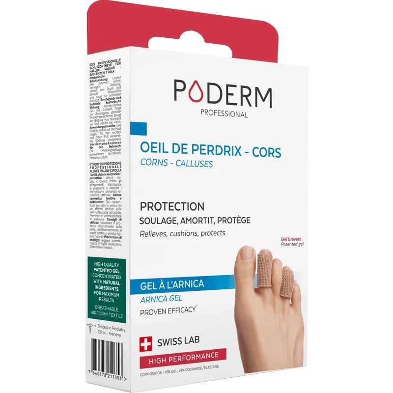 Gel Arnica Protection Digitube Cors-Oeil de Perdrix Poderm - Taille S