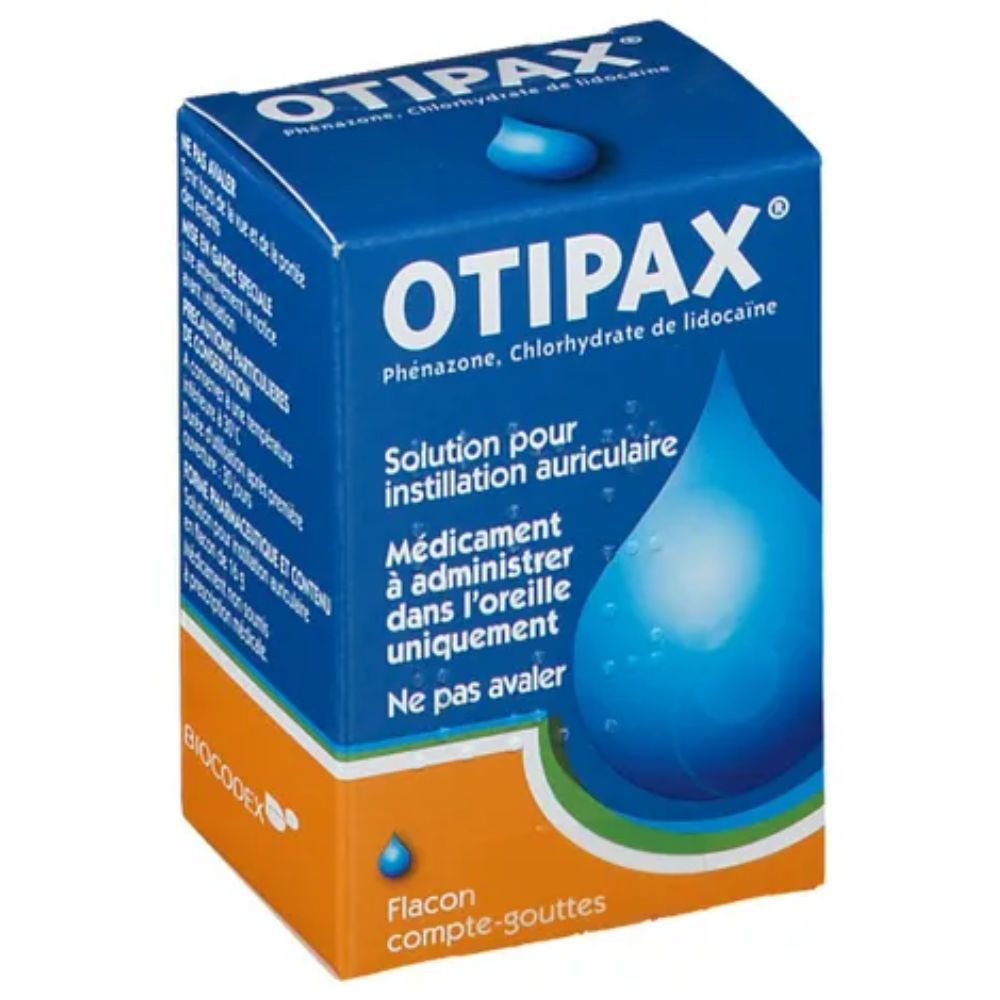 Otipax goutte pour instillation auriculaire - Medicament Otite