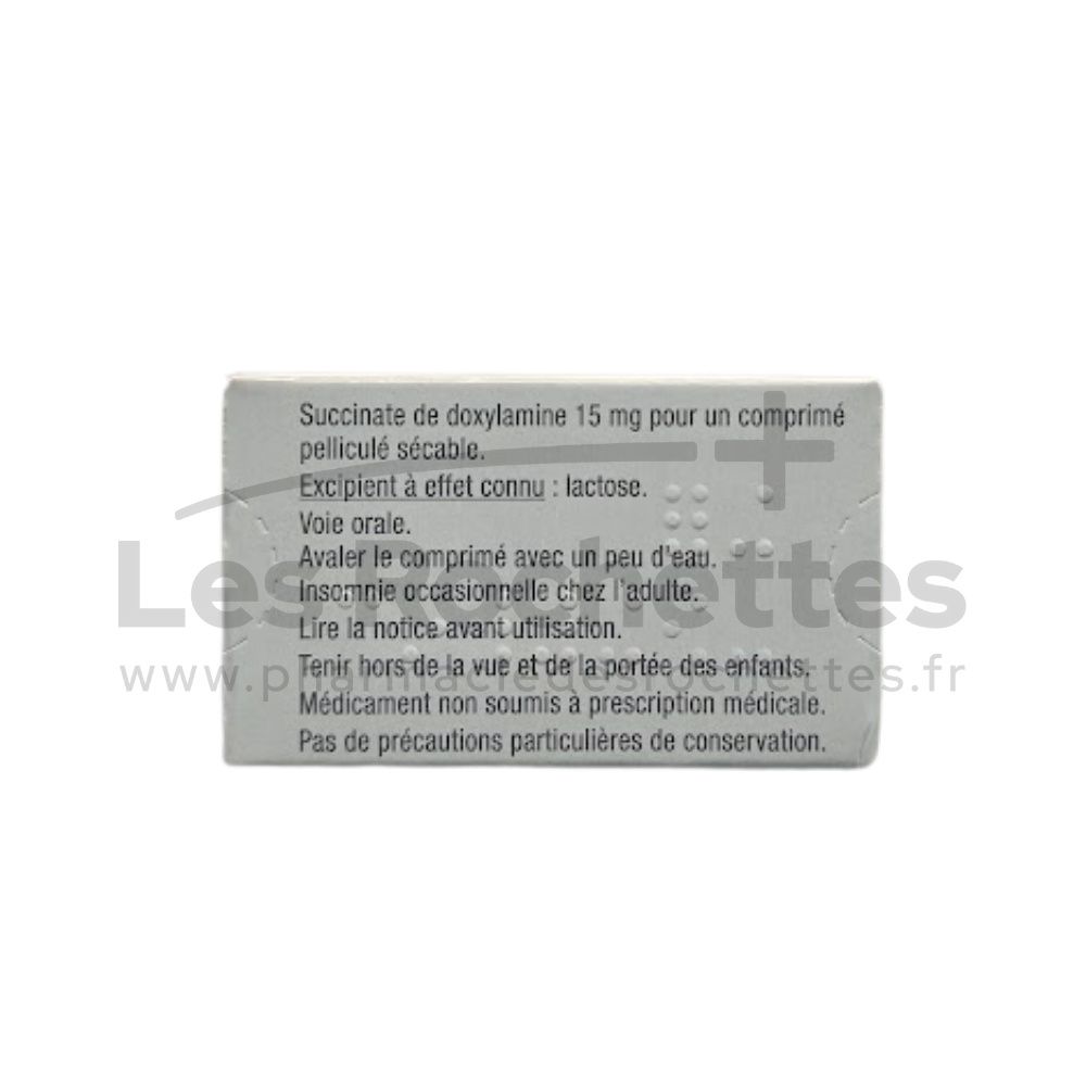 Donormyl 15 mg – 10 Comprimés | Insomnie Occasionnelle