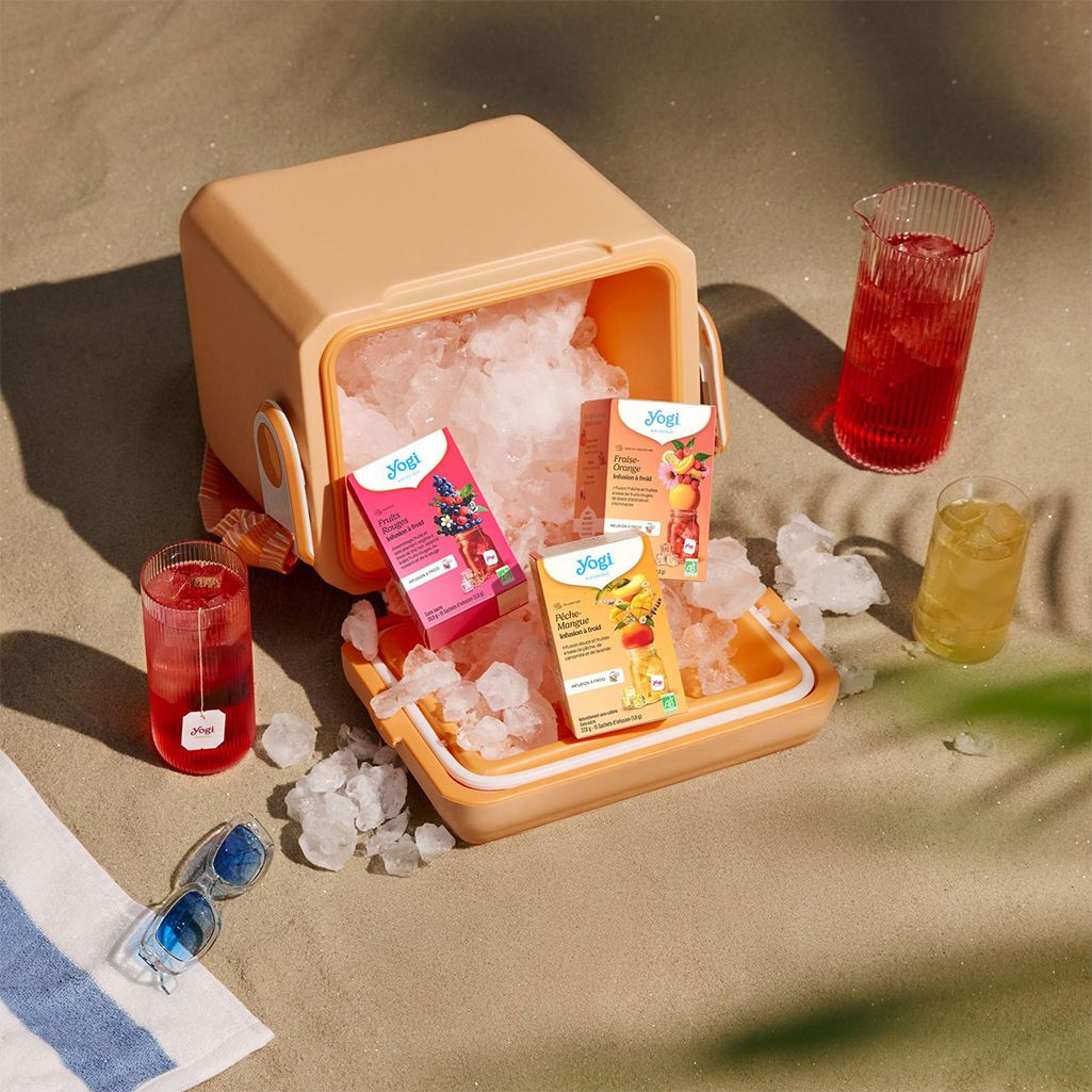 Yogi Tea Cold Brew Fraise Orange Bio - 15 Sachets Vitamine C