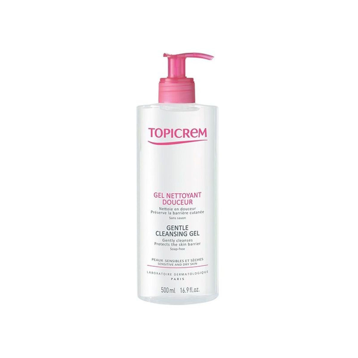 Topicrem Les Essentiels Gel Nettoyant Douceur Corps et Cheveux 500 ml