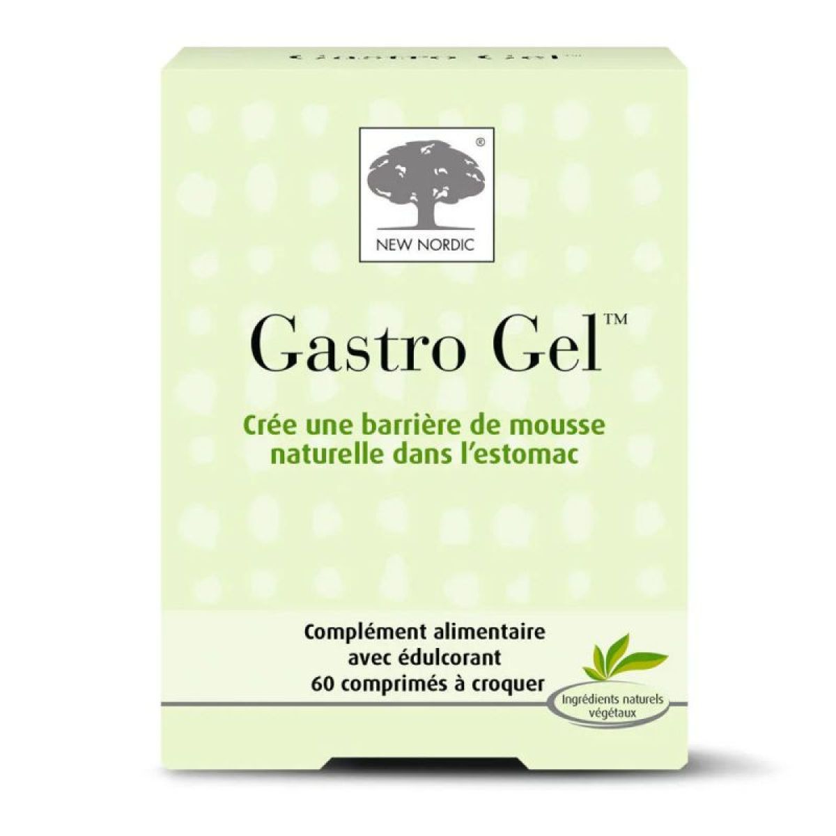New Nordic Gastro Gel 60 comprimés à croquer