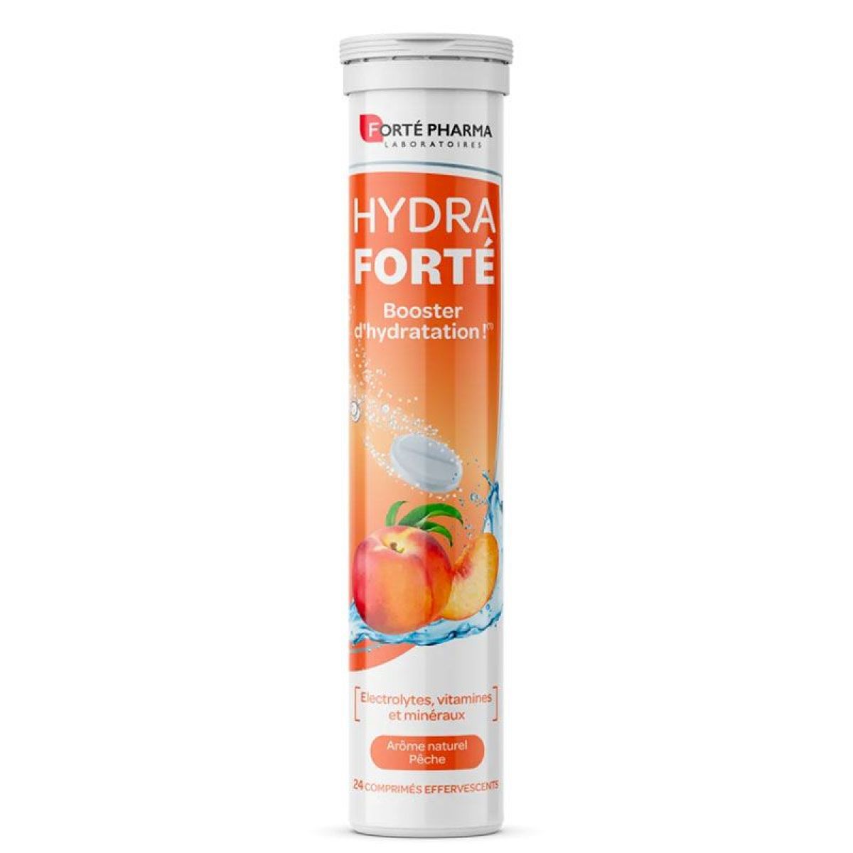 Forté Pharma Hydra Forté - Booster d'Hydratation - Goût Pêche - 24 ...