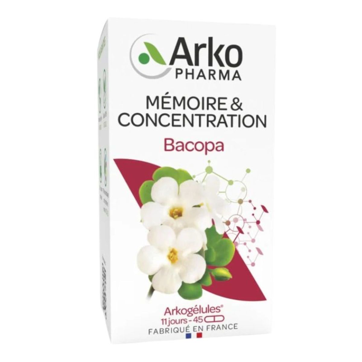 ARKOGÉLULES® Bacopa - 45 gélules