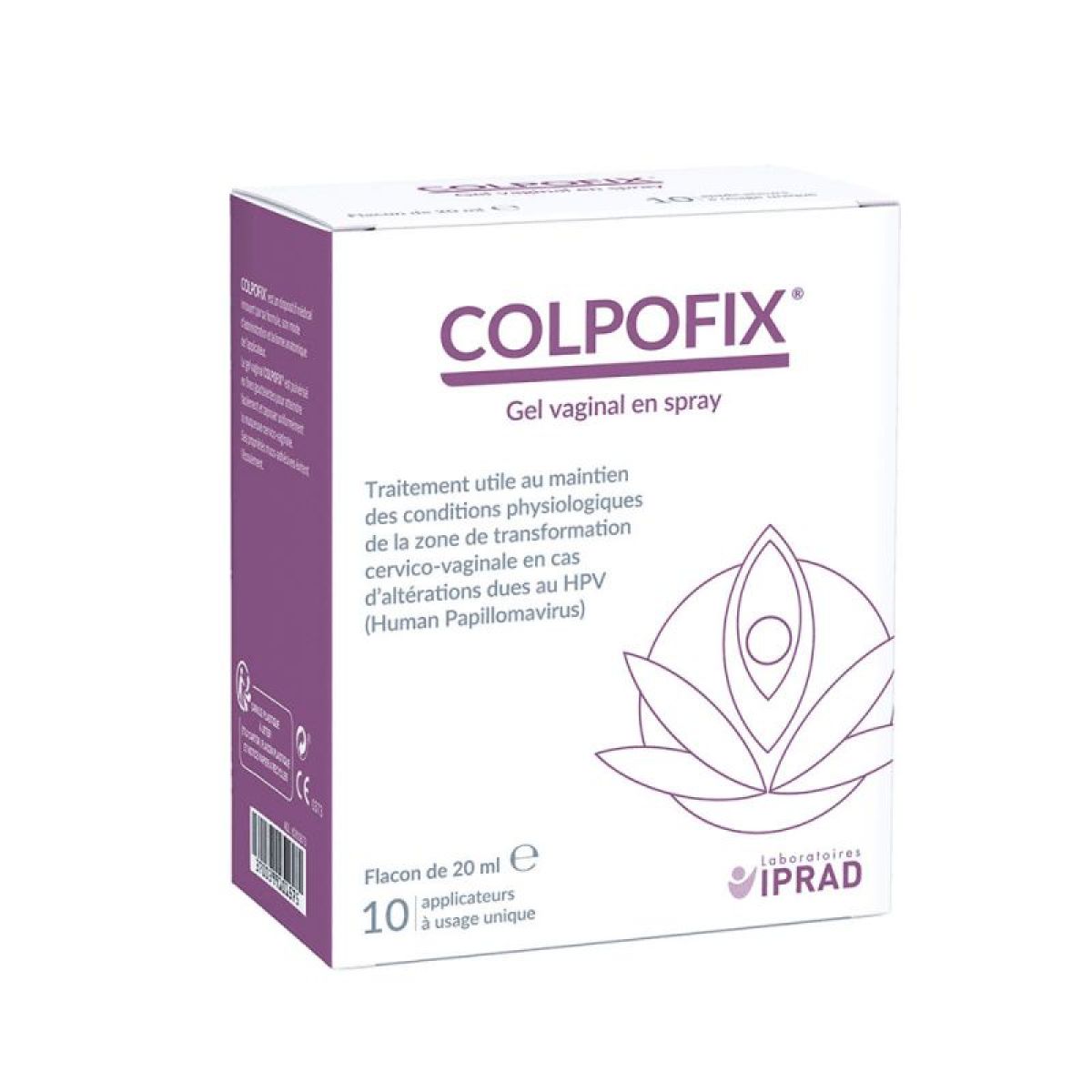Iprad Colpofix Gel vaginal en spray - 20ml