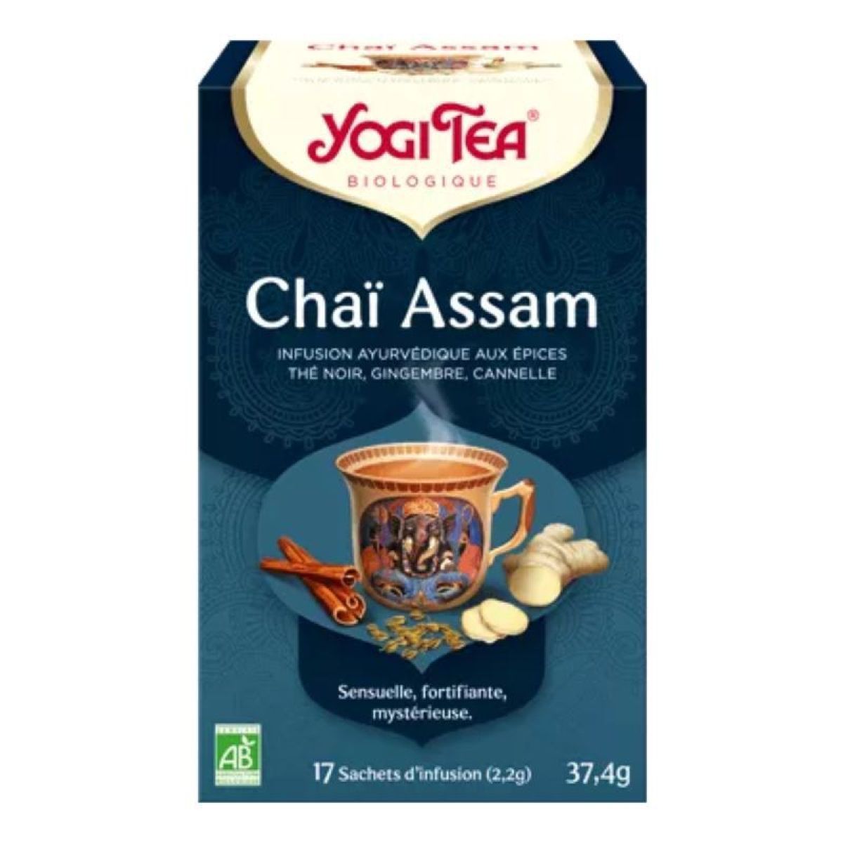 Infusion Chaï Assam Bio Yogi Tea - 17 Sachets