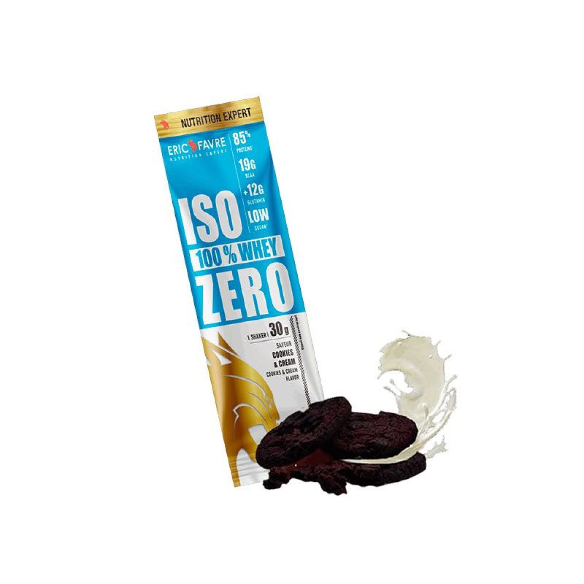 ERIC FAVRE Iso Zero - Sachet unidose 30g - Cookies & Cream