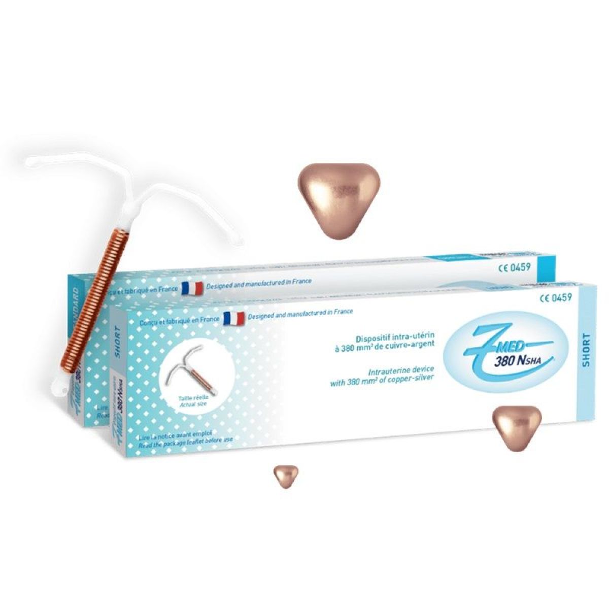 Kit de Pose & de Retrait Stérilet 380 NSHA DIU 7MED