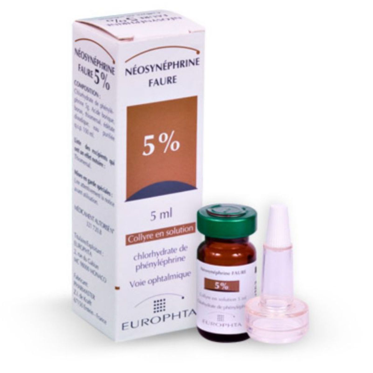 Néosynéphrine Faure 5% collyre 5ml
