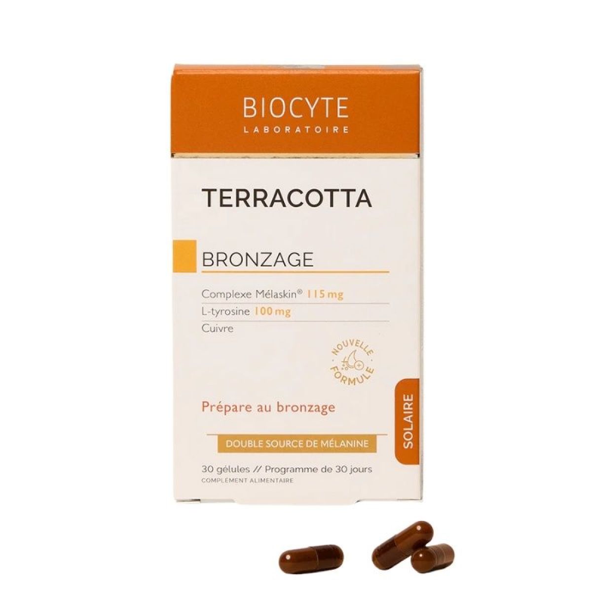 Bronzage Prépare au Bronzage Terracotta Biocyte - 30 Gélules
