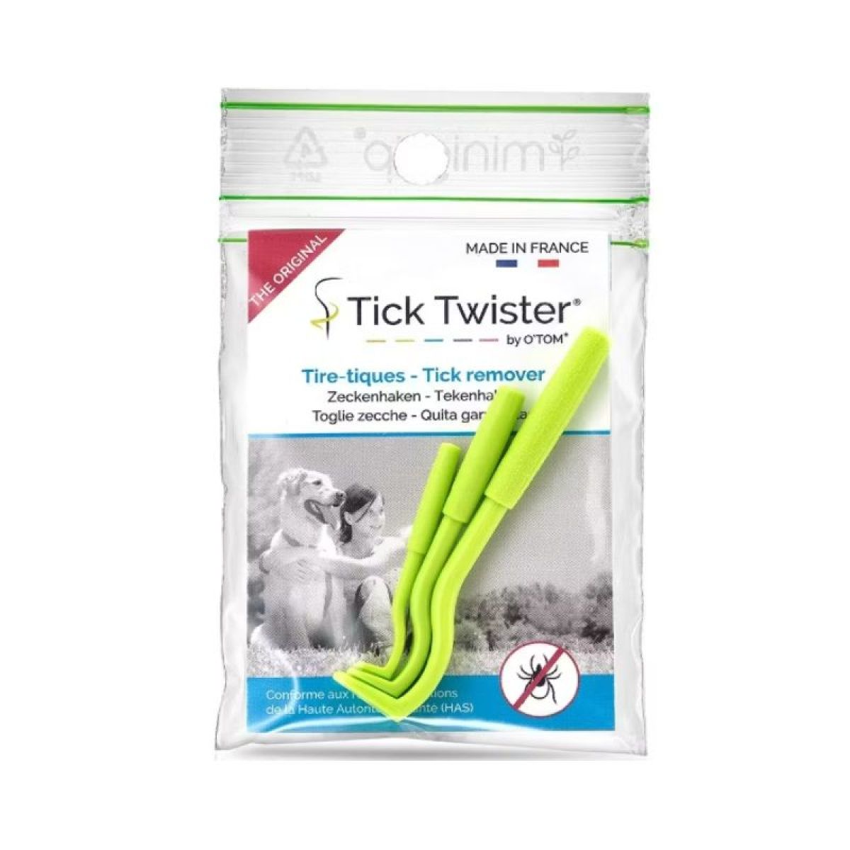 Tick Twister Set de 3 Tire-Tiques