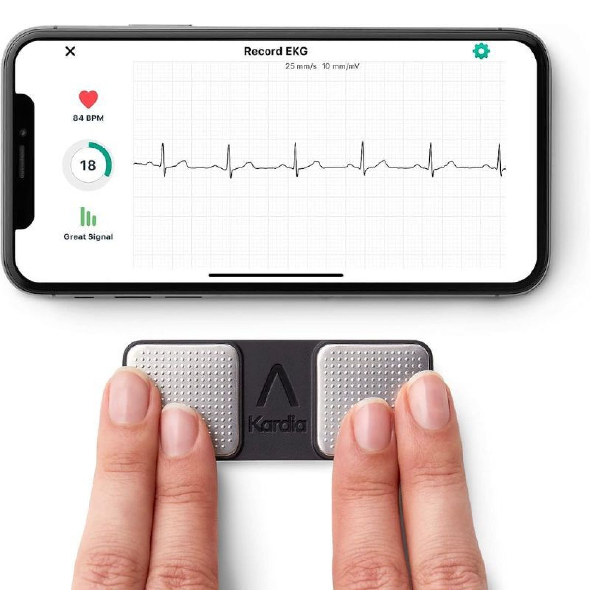 KardiaMobile ECG mobile AliveCor 1L Omron