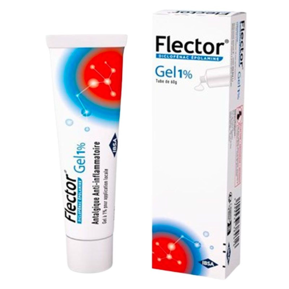 IBSA Flector 1 % gel - Traite les Tendinites et Traumatismes Bénins ...