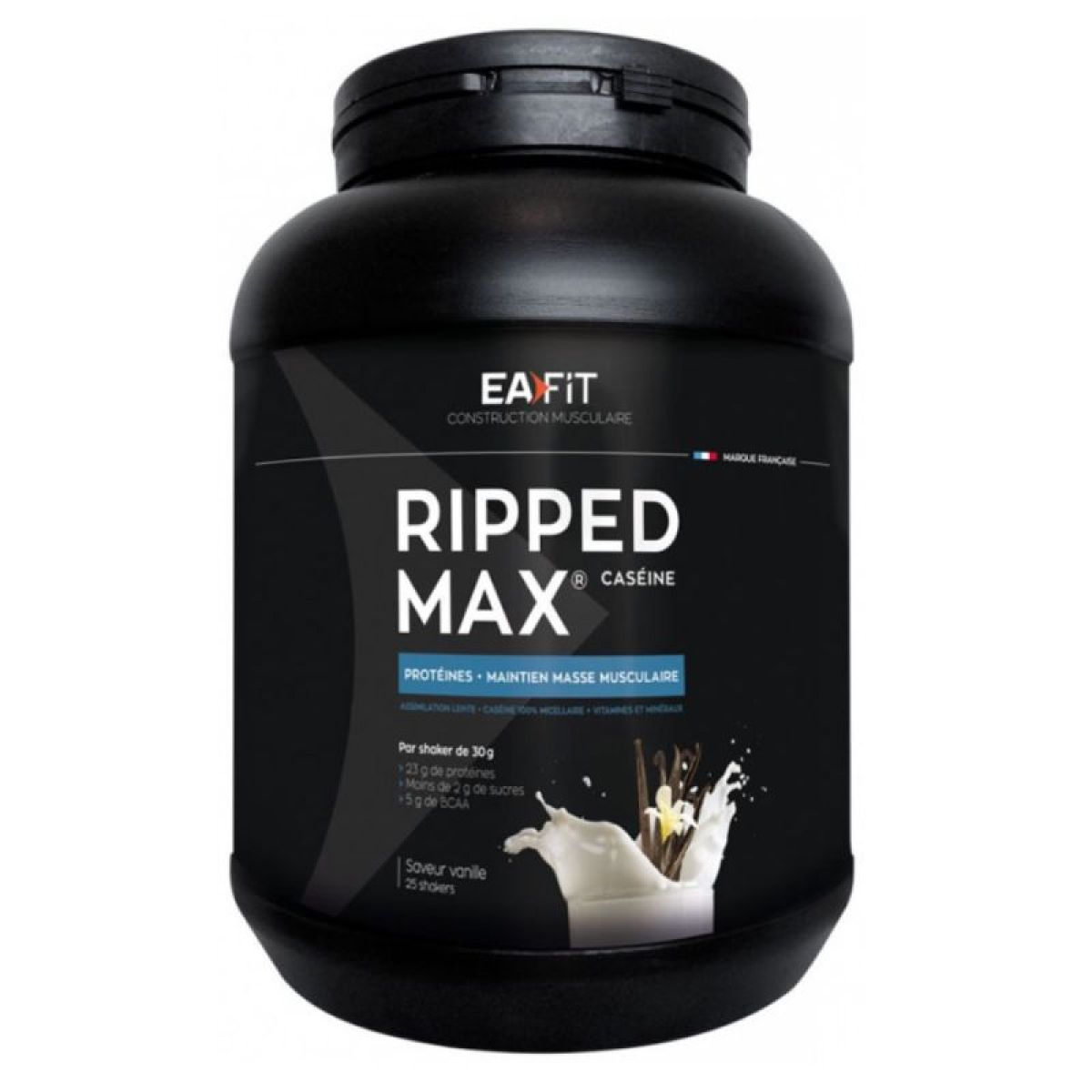Eafit Ripped Max Caséine Goût Vanille 750g