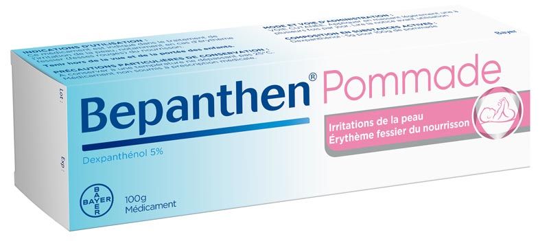 Pommade Bepanthen 5% Irritation de la Peau Bayer - 3 x 100g